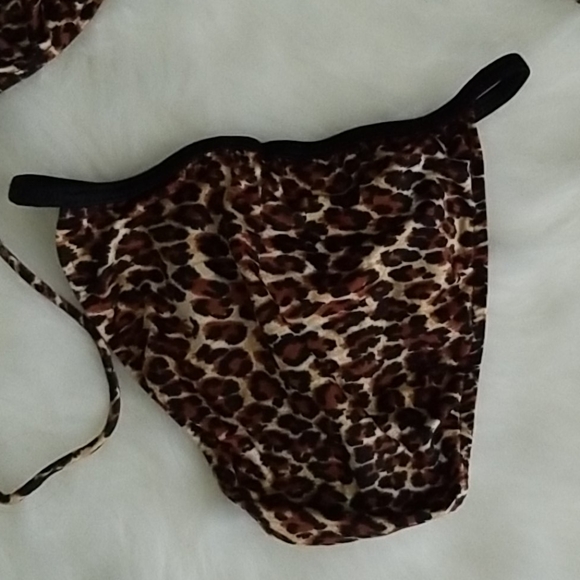 None | Swim | Leopard Loincloth Flap S Bikini | Poshmark